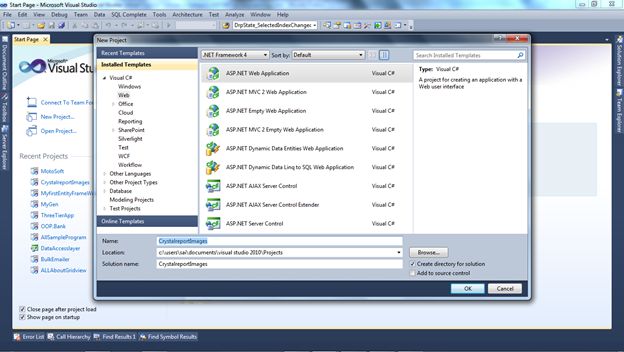 Store And Retrieve Image In Crystal Reports From Sql Database And Folder Using Aspnet